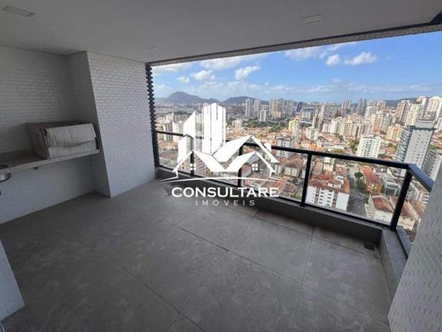 Apartamento em Aparecida, Santos/SP de 83m² 2 quartos à venda por R$ 1.100.000,00