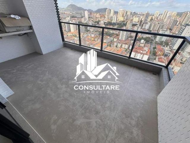Apartamento em Aparecida, Santos/SP de 83m² 2 quartos à venda por R$ 1.100.000,00