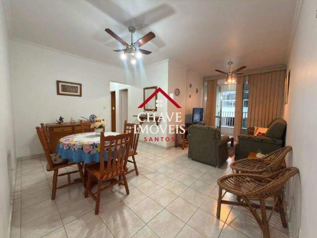Apartamento em Aparecida, Santos/SP de 90m² 2 quartos para locação R$ 5.500,00/mes