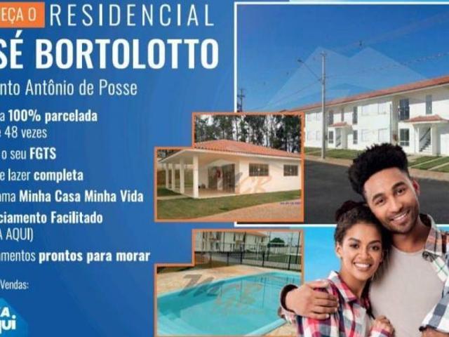 Apartamento em Área Rural de Santo Antônio de Posse, Santo Antônio de Posse/SP de 54m² 2 quartos à v