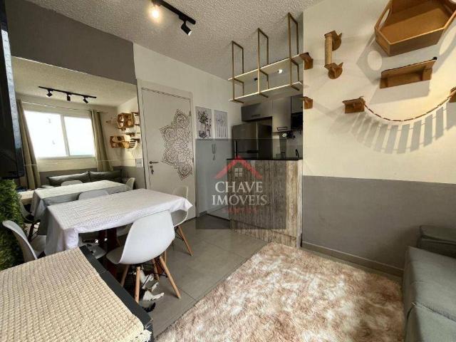 Apartamento em Areia Branca, Santos/SP de 40m² 2 quartos à venda por R$ 279.900,00