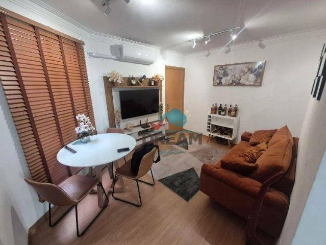 Apartamento em Atlântica, Rio das Ostras/RJ de 60m² 2 quartos à venda por R$ 299.900,00