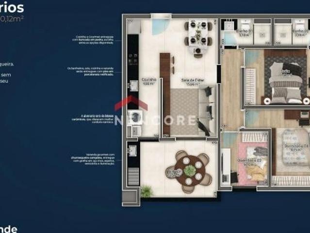 Apartamento em Avenida Ipê Vila Gardênia Atibaia/SP