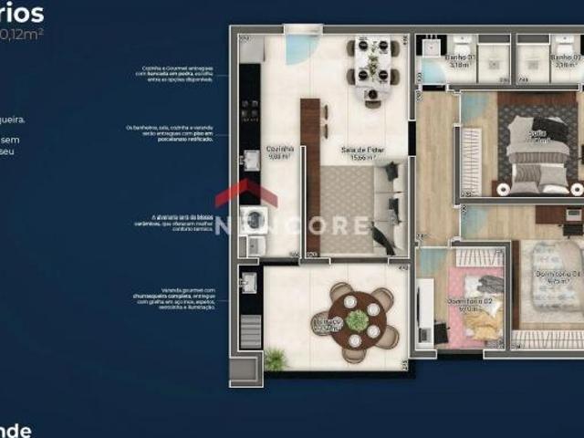 Apartamento em Avenida Ipê Vila Gardênia Atibaia/SP