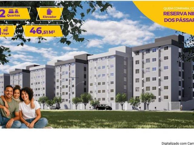 Apartamento em Bandeirinhas, Betim/MG de 47m² 2 quartos à venda por R$ 245.000,00