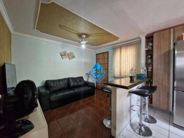 Apartamento em Baeta Neves, São Bernardo do Campo/SP de 48m² 2 quartos à venda por R$ 296.000,00
