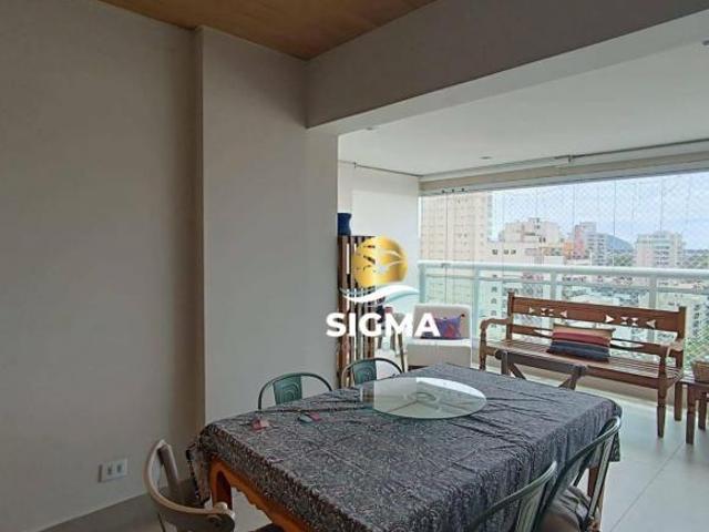 Apartamento em Balneário Cidade Atlântica, Guarujá/SP de 115m² 3 quartos à venda por R$ 950.000,00