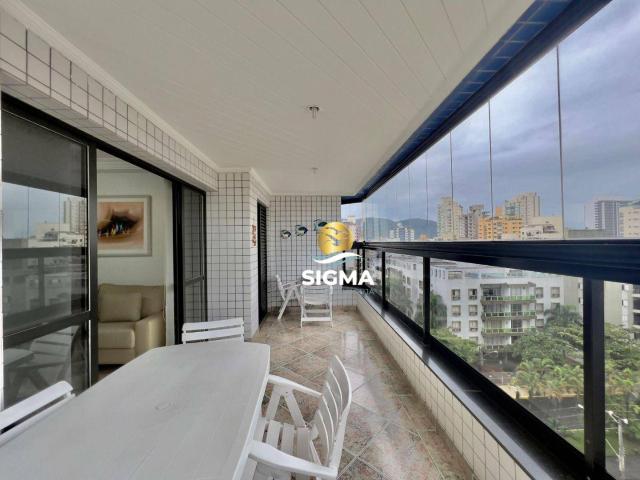 Apartamento em Balneário Cidade Atlântica, Guarujá/SP de 110m² 4 quartos à venda por R$ 649.900,00