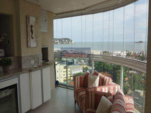 Apartamento em Balneário Cidade Atlântica, Guarujá/SP de 128m² 3 quartos à venda por R$ 1.349.900,00