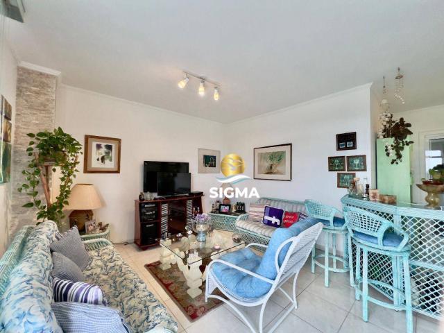 Apartamento em Balneário Cidade Atlântica, Guarujá/SP de 130m² 3 quartos à venda por R$ 649.900,00