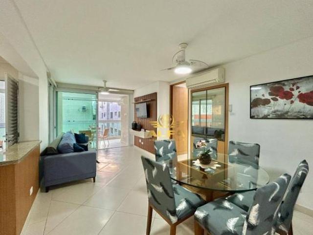 Apartamento em Balneário Cidade Atlântica, Guarujá/SP de 130m² 3 quartos à venda por R$ 820.000,00