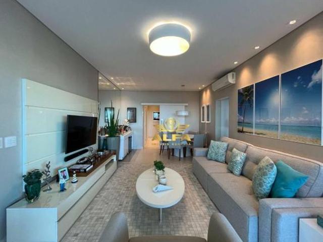Apartamento em Balneário Cidade Atlântica, Guarujá/SP de 132m² 3 quartos à venda por R$ 1.600.000,00