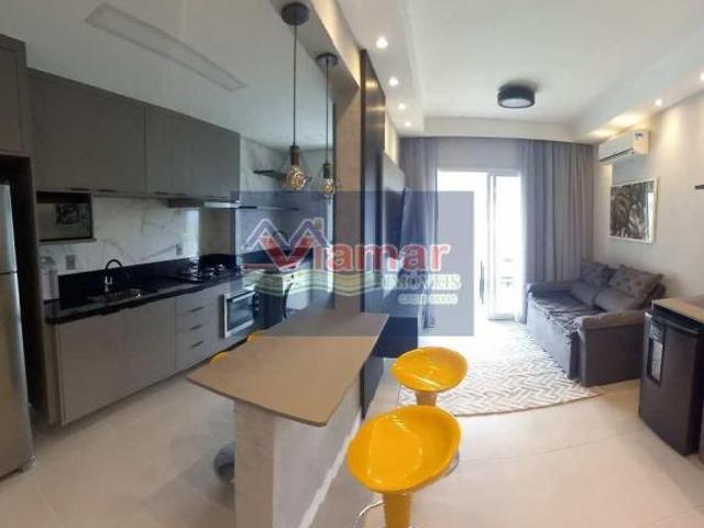 Apartamento em Balneário Cidade Atlântica, Guarujá/SP de 55m² 1 quartos à venda por R$ 425.000,00