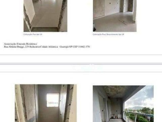 Apartamento em Balneário Cidade Atlântica, Guarujá/SP de 55m² 1 quartos à venda por R$ 435.000,00