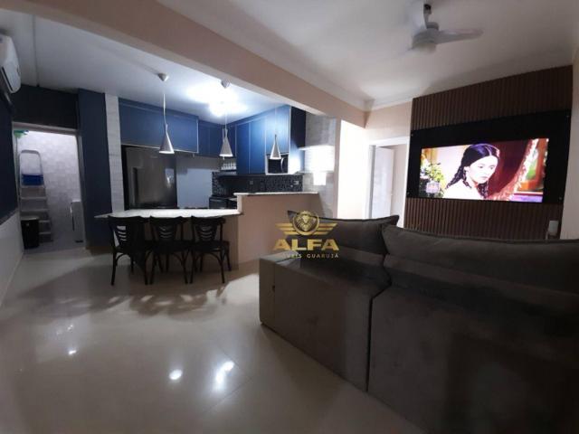 Apartamento em Balneário Cidade Atlântica, Guarujá/SP de 65m² 2 quartos à venda por R$ 459.000,00