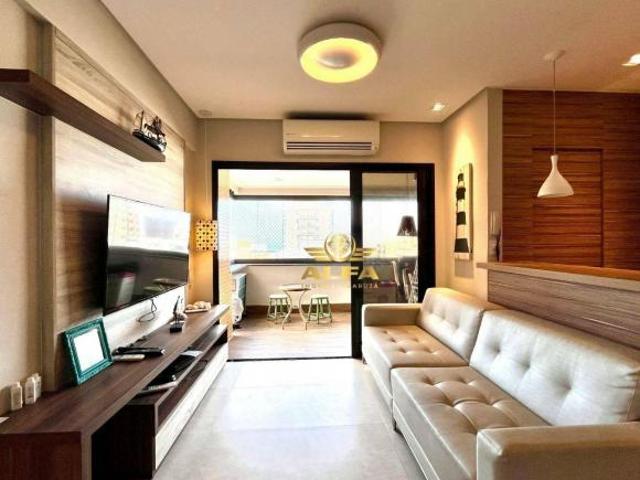 Apartamento em Balneário Cidade Atlântica, Guarujá/SP de 66m² 2 quartos à venda por R$ 585.000,00