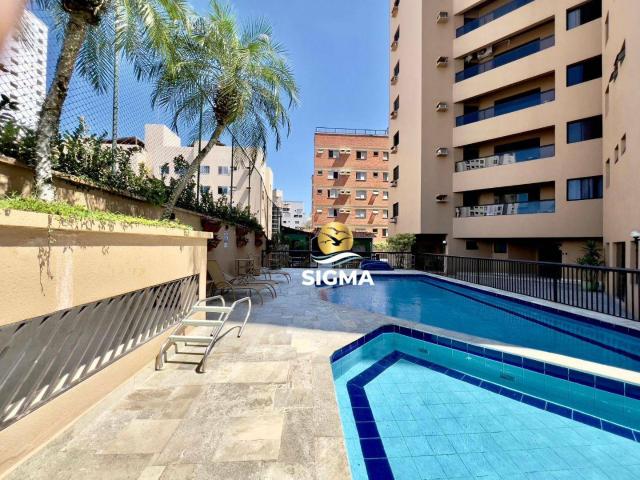 Apartamento em Balneário Cidade Atlântica, Guarujá/SP de 70m² 3 quartos à venda por R$ 479.900,00