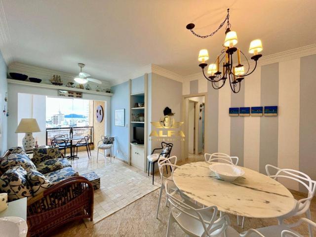 Apartamento em Balneário Cidade Atlântica, Guarujá/SP de 73m² 3 quartos à venda por R$ 549.900,00