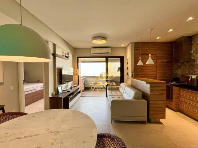 Apartamento em Balneário Cidade Atlântica, Guarujá/SP de 66m² 2 quartos à venda por R$ 584.900,00