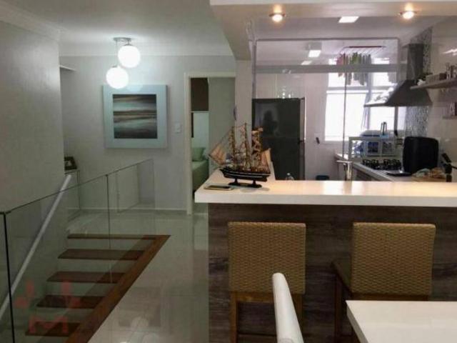 Apartamento em Balneário Cidade Atlântica, Guarujá/SP de 90m² 3 quartos à venda por R$ 550.000,00