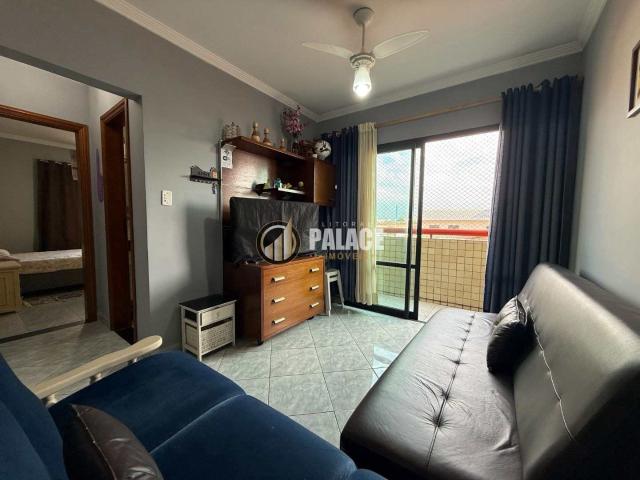 Apartamento em Balneário Maracanã, Praia Grande/SP de 53m² 1 quartos à venda por R$ 319.900,00