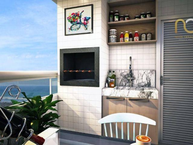 Apartamento em Balneário Maracanã, Praia Grande/SP de 73m² 2 quartos à venda por R$ 569.322,75
