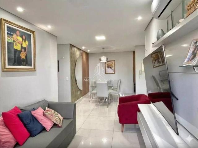 Apartamento em Balneário Tropical, Paulínia/SP de 80m² 2 quartos à venda por R$ 589.000,00