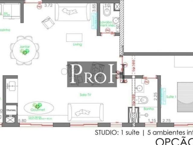 Apartamento em Barcelona, São Caetano do Sul/SP de 107m² 2 quartos à venda por R$ 1.039.800,00