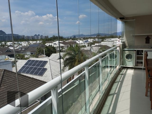 Apartamento em Barra da Tijuca, Rio de Janeiro/RJ de 127m² 4 quartos para locação R$ 8.500,00/mes