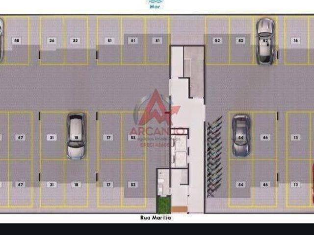 Apartamento em Barra da Lagoa, Ubatuba/SP de 75m² 2 quartos à venda por R$ 750.000,00