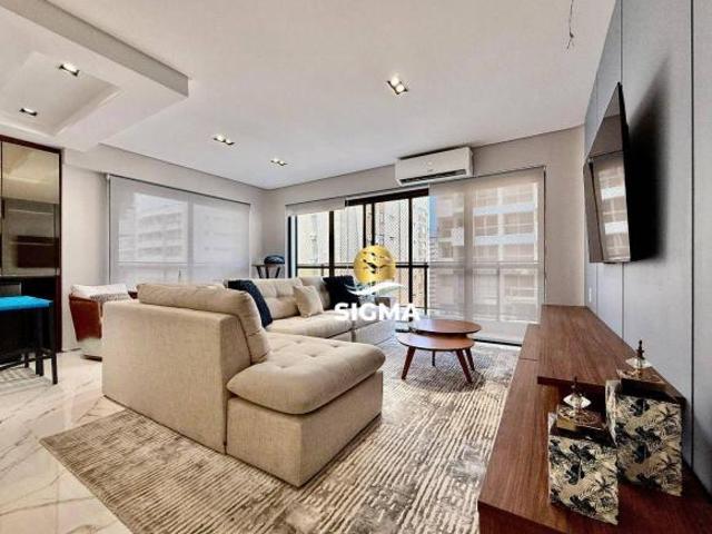 Apartamento em Barra Funda, Guarujá/SP de 109m² 3 quartos à venda por R$ 1.280.000,00