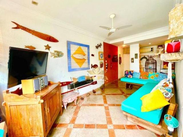 Apartamento em Barra Funda, Guarujá/SP de 100m² 3 quartos à venda por R$ 580.000,00