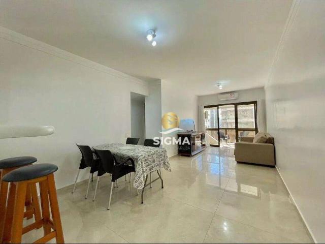 Apartamento em Barra Funda, Guarujá/SP de 100m² 3 quartos à venda por R$ 819.900,00