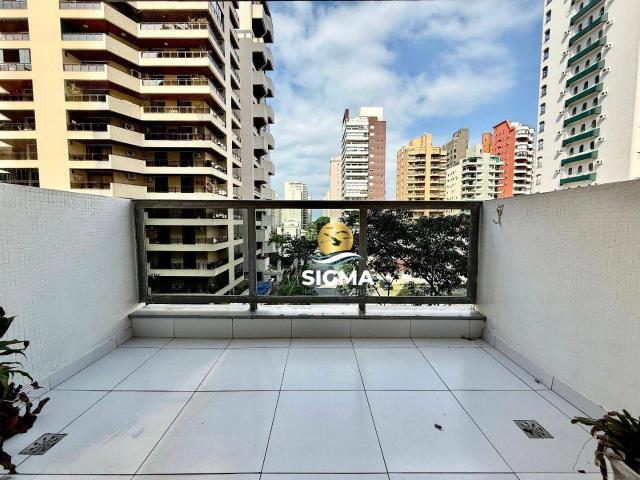 Apartamento em Barra Funda, Guarujá/SP de 115m² 3 quartos à venda por R$ 609.900,00