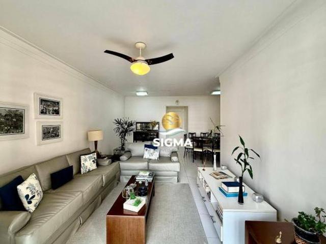 Apartamento em Barra Funda, Guarujá/SP de 115m² 3 quartos à venda por R$ 610.000,00