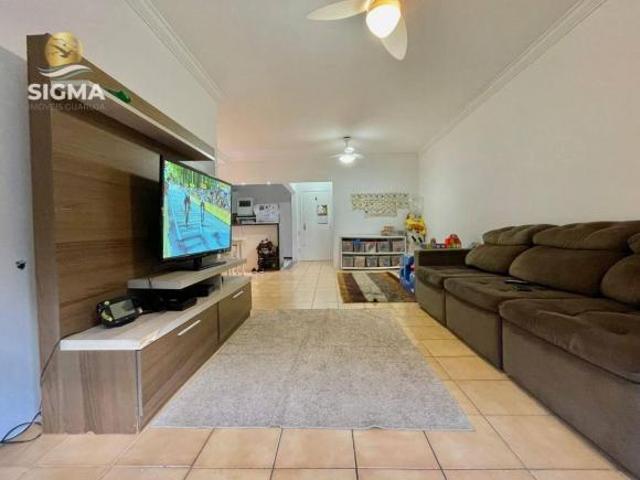Apartamento em Barra Funda, Guarujá/SP de 115m² 3 quartos à venda por R$ 615.000,00