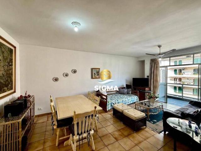Apartamento em Barra Funda, Guarujá/SP de 115m² 3 quartos à venda por R$ 630.000,00