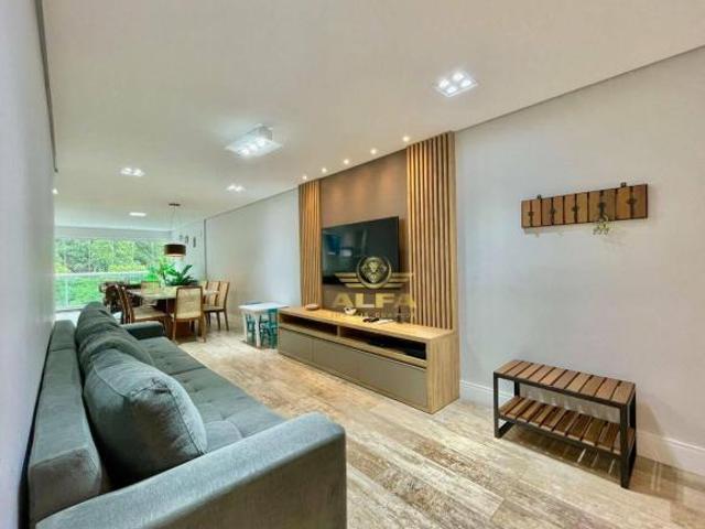Apartamento em Barra Funda, Guarujá/SP de 118m² 3 quartos à venda por R$ 980.000,00
