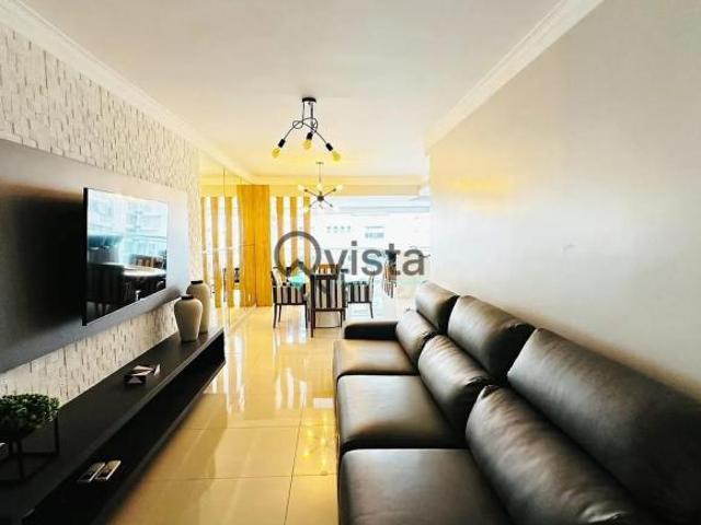 Apartamento em Barra Funda, Guarujá/SP de 110m² 3 quartos à venda por R$ 1.250.000,00