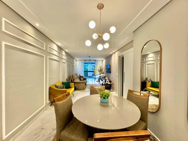 Apartamento em Barra Funda, Guarujá/SP de 113m² 3 quartos à venda por R$ 749.900,00