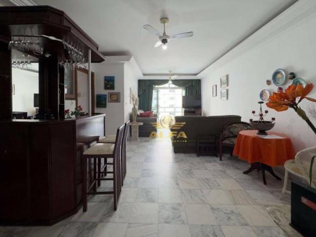 Apartamento em Barra Funda, Guarujá/SP de 134m² 3 quartos à venda por R$ 650.000,00