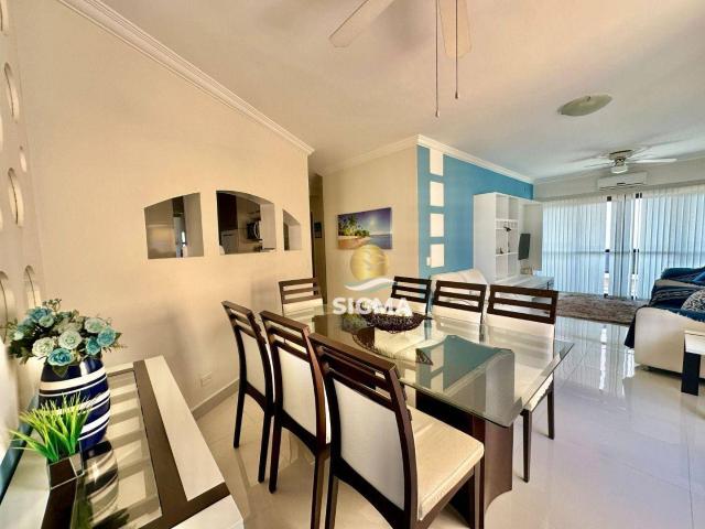 Apartamento em Barra Funda, Guarujá/SP de 130m² 4 quartos à venda por R$ 799.000,00