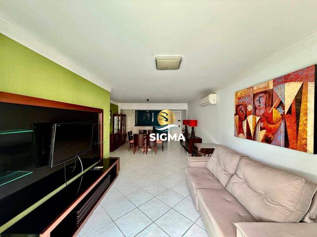 Apartamento em Barra Funda, Guarujá/SP de 145m² 3 quartos à venda por R$ 800.000,00 ou para locação R$ 5.900,00/mes