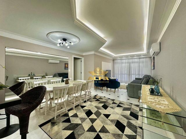 Apartamento em Barra Funda, Guarujá/SP de 145m² 3 quartos à venda por R$ 849.000,00