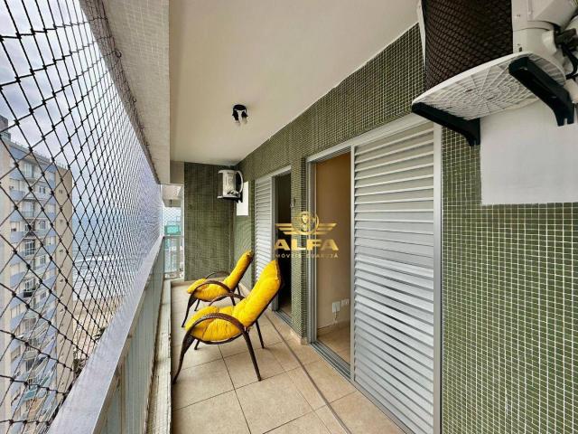Apartamento em Barra Funda, Guarujá/SP de 140m² 4 quartos à venda por R$ 849.000,00
