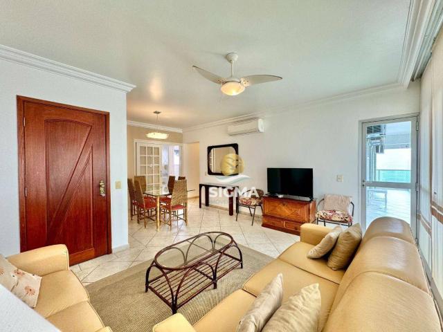 Apartamento em Barra Funda, Guarujá/SP de 140m² 4 quartos à venda por R$ 1.299.000,00