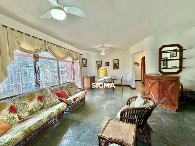 Apartamento em Barra Funda, Guarujá/SP de 150m² 3 quartos à venda por R$ 630.000,00