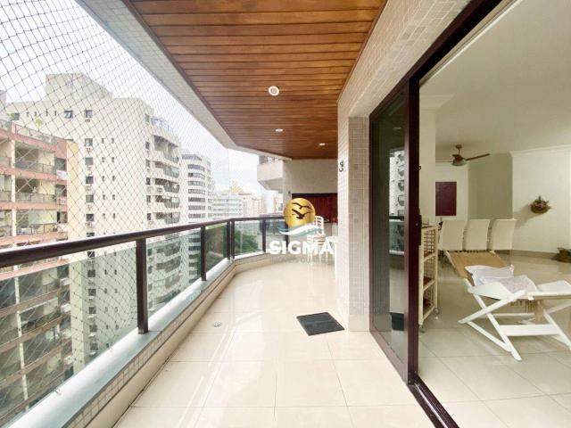 Apartamento em Barra Funda, Guarujá/SP de 168m² 4 quartos à venda por R$ 1.099.000,00