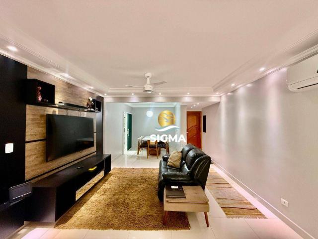 Apartamento em Barra Funda, Guarujá/SP de 131m² 3 quartos à venda por R$ 949.000,00