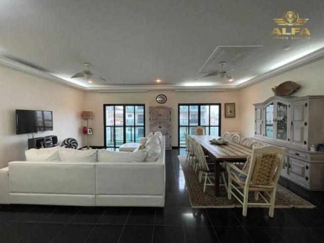 Apartamento em Barra Funda, Guarujá/SP de 192m² 3 quartos à venda por R$ 1.500.000,00